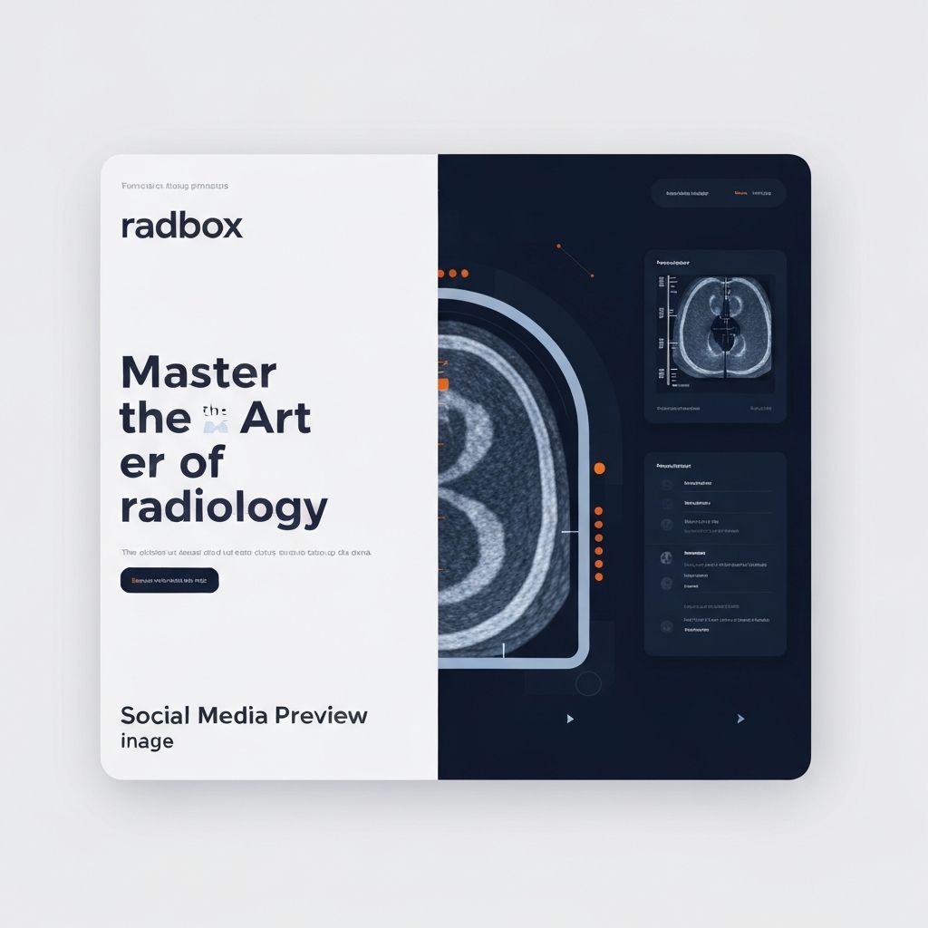 Radbox - Master the Art of Radiology